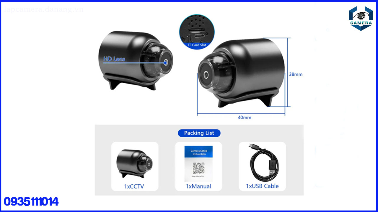 Camera Yoosee Mini Trong Nhà Nguỵ Trang Siêu Nhỏ