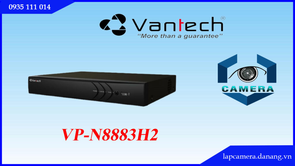 Hướng dẫn các bước cài đặt đầu ghi Vantech VP-N8883H2
